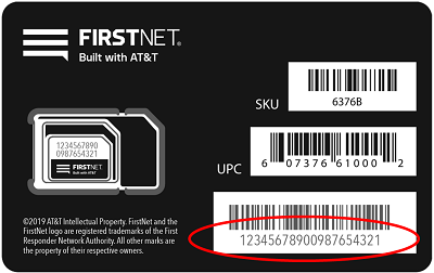 FirstNet. The first national network for first responders.